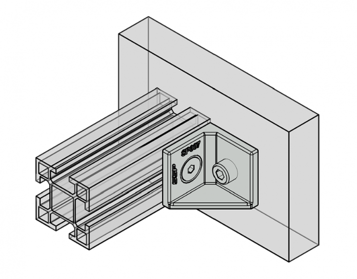 Angle Bracket with one counterstryke – SSPN